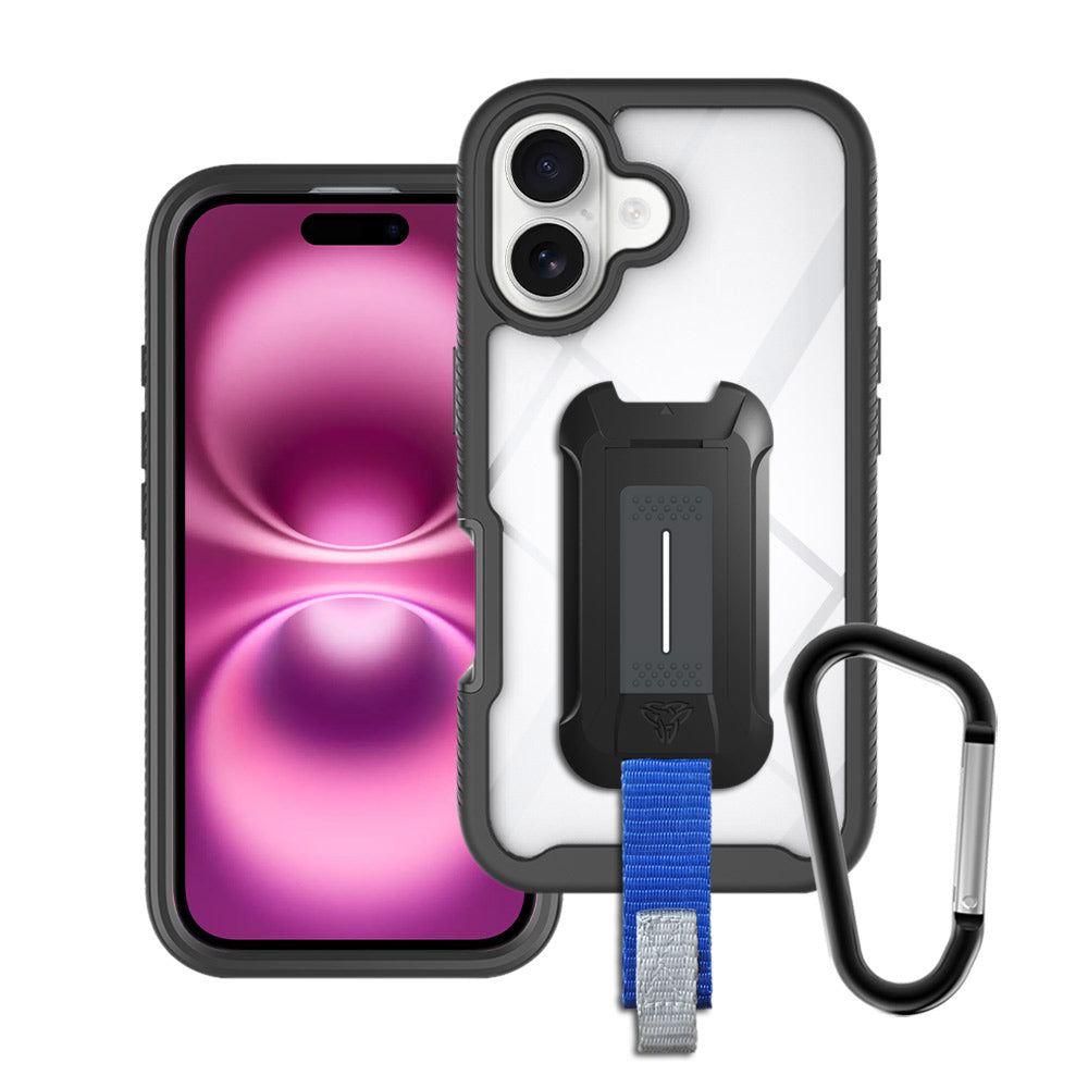 HX-IPH-16 | iPhone 16 Case | Protection Military Grade w/ KEY Mount & – ARMOR-X