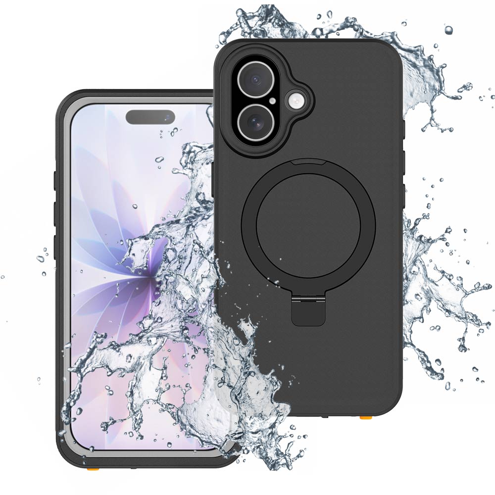 AMG-IPH-17 | iPhone 17 | IP68 waterproof iPhone case with kickstand ...