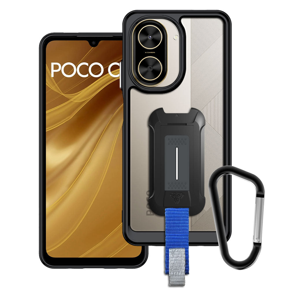 BX3-Mi25-PCC71 | Xiaomi Poco C71 | Shockproof Rugged case w/ KEY Mount ...