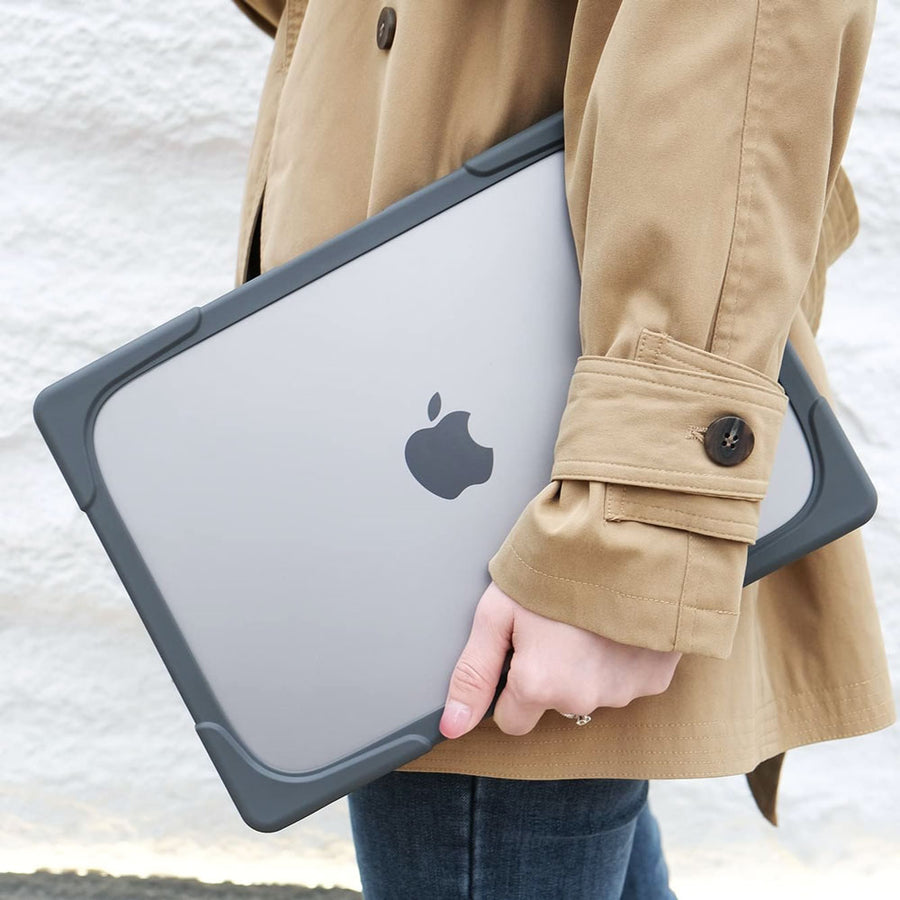 CVR-MB-NEO-GY | MacBook Neo (A3404) | Heavy Duty Slim Hard Shell Dual ...