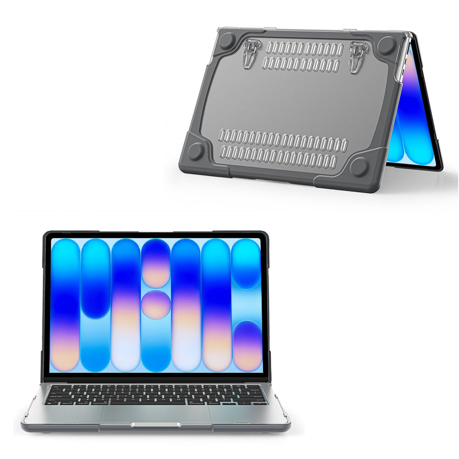 CVR-MB-NEO-GY | MacBook Neo (A3404) | Heavy Duty Slim Hard Shell Dual ...