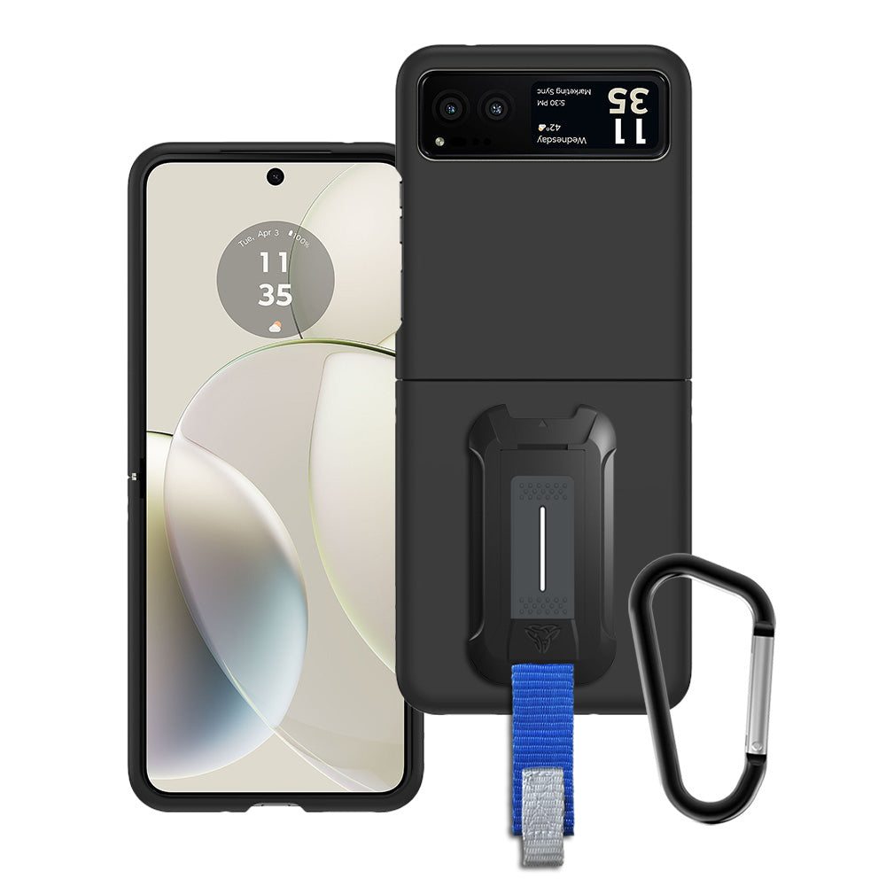 FDX-MT23-RZ40 | Motorola Razr 40 Case | Hard PC Shockproof Case w/ KEY ...