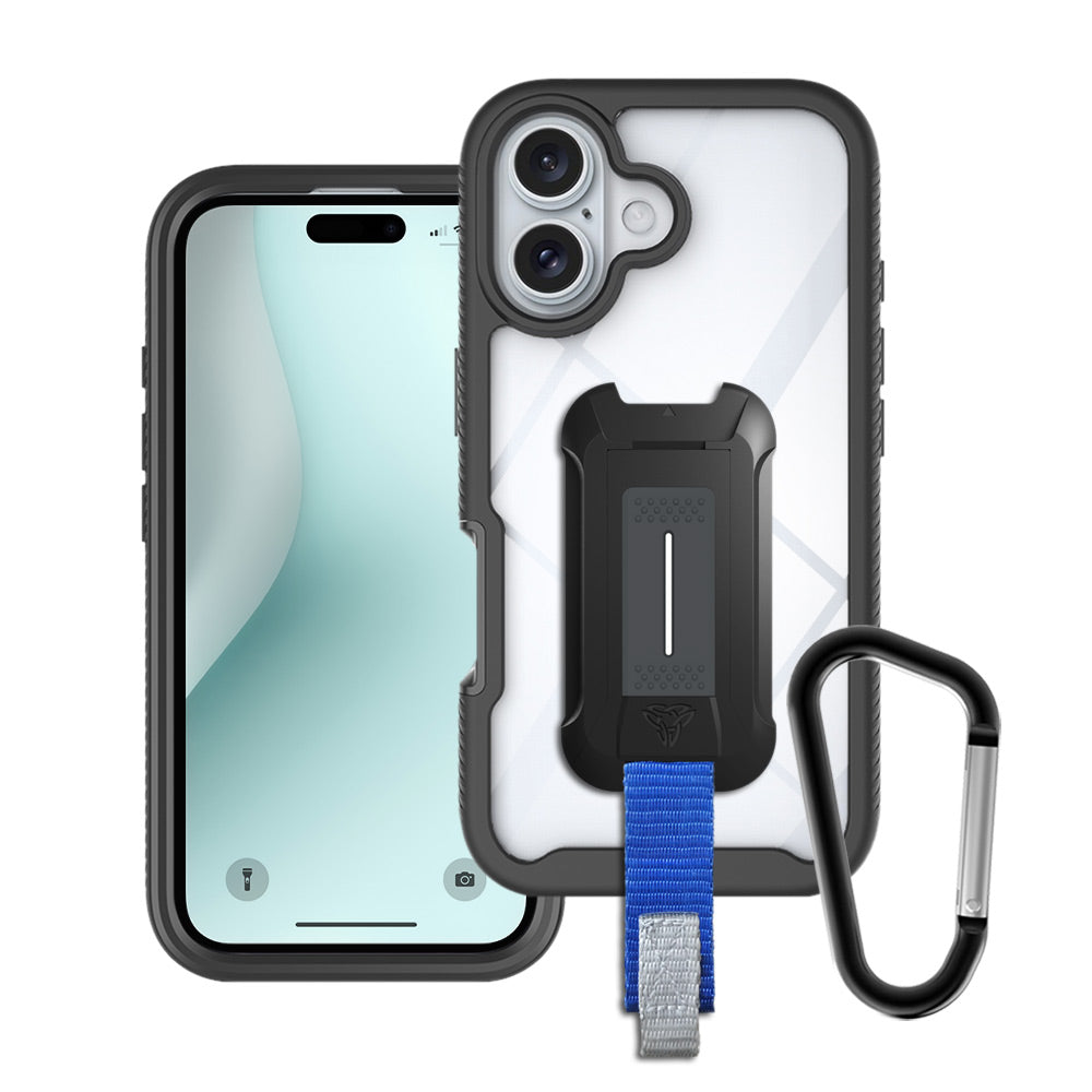 HX-IPH-16 | iPhone 16 Case | Protection Military Grade w/ KEY Mount ...