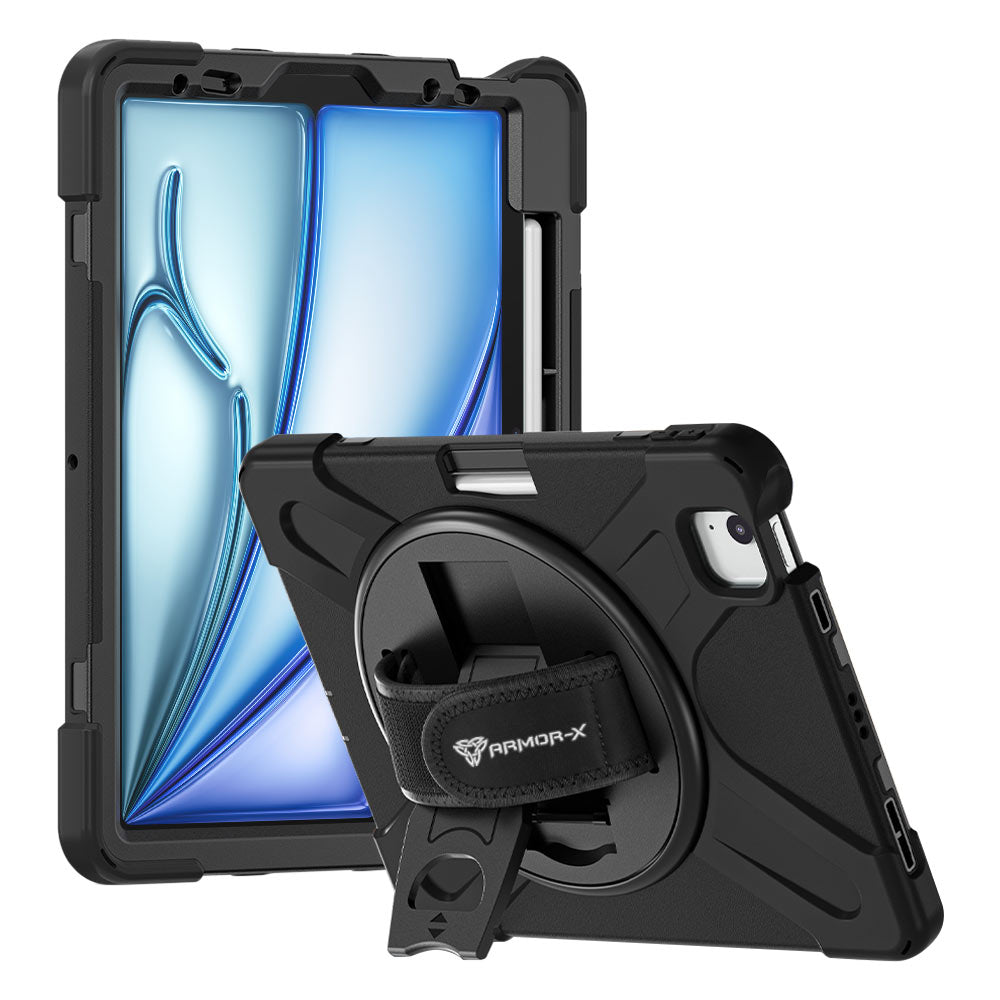 JLN-iPad-A5 | iPad Air 11 (M2) / (M3) | Ultra 3 layers shockproof rugg ...
