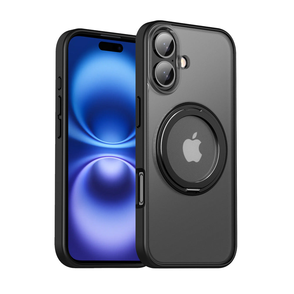KMN-IPH-16PL | iPhone 16 Plus | Shockproof Compact Case with Rotatable ...