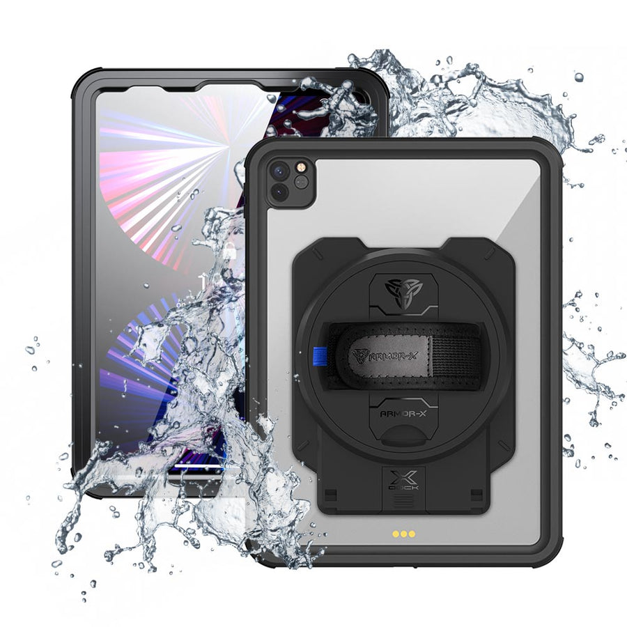 iPad Pro 11 (1st / 2nd / 3rd / 4th Gen.) Waterproof / Shockproof Case with mounting solutions ...