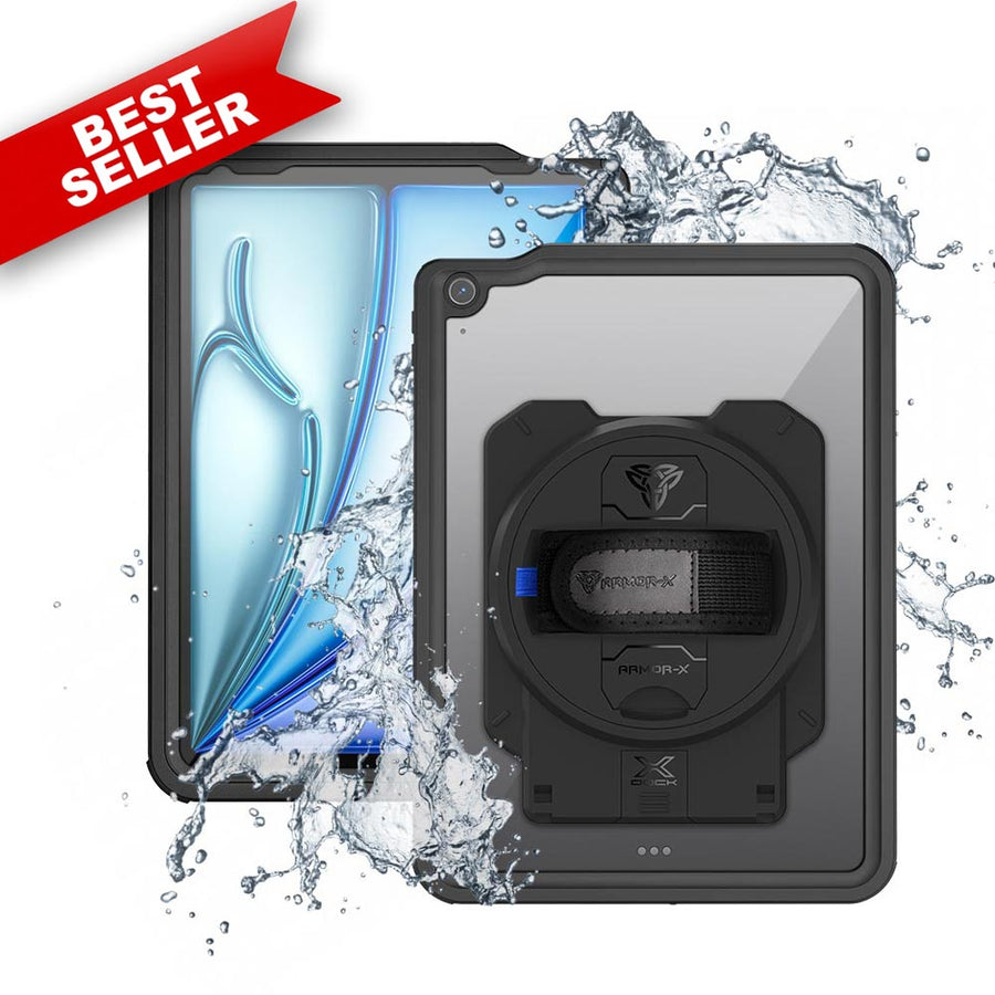 iPad Air 11 (M2) / (M3) Waterproof / Shockproof Case with mounting ...