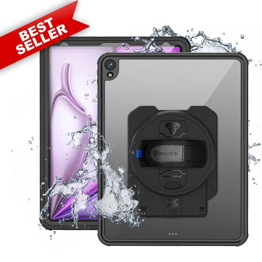 iPad Air 13 (M2) / (M3) Waterproof / Shockproof Case with mounting ...