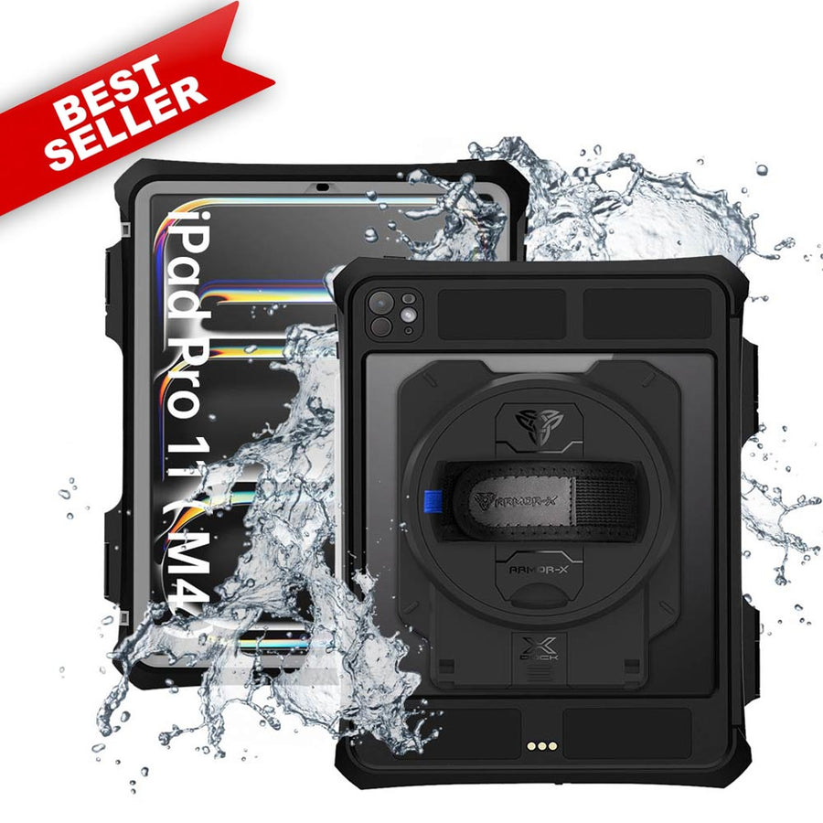 iPad Pro 11 (M4) / (M5) Waterproof / Shockproof Case with mounting ...