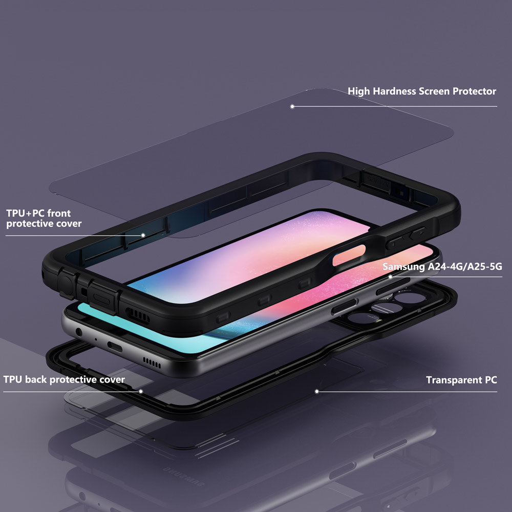 MX-SS23-A244G | Samsung Galaxy A24 4G SM-A245 Waterproof Case | IP68 s ...