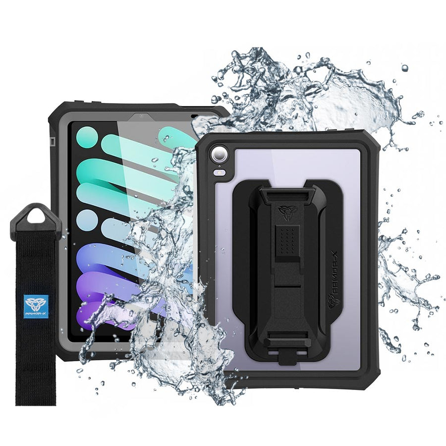 iPad mini 6 Waterproof / Shockproof Case with mounting solutions – ARMOR-X