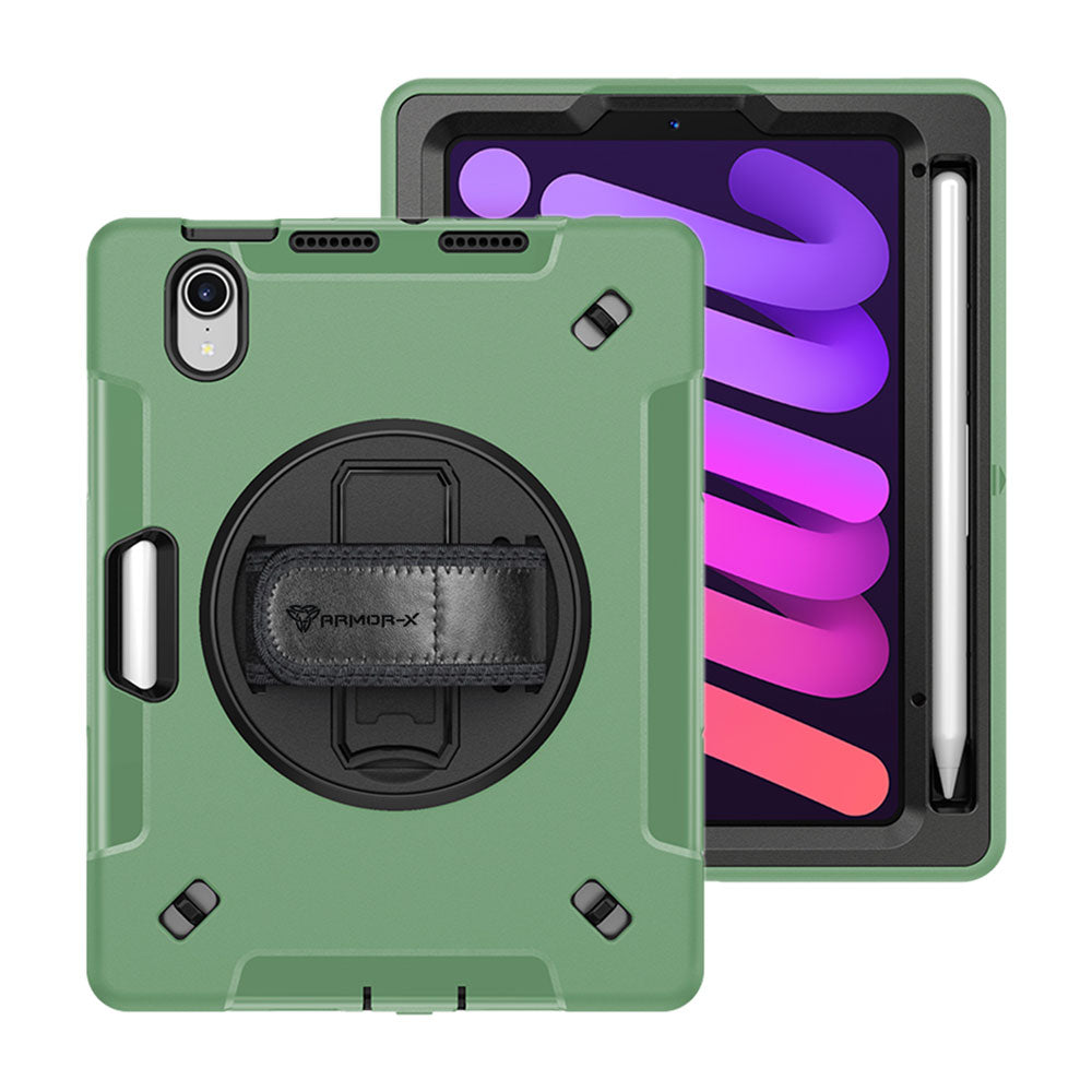 RIN-iPad-M6 | iPad mini 6 | Rainproof military grade rugged case with ...