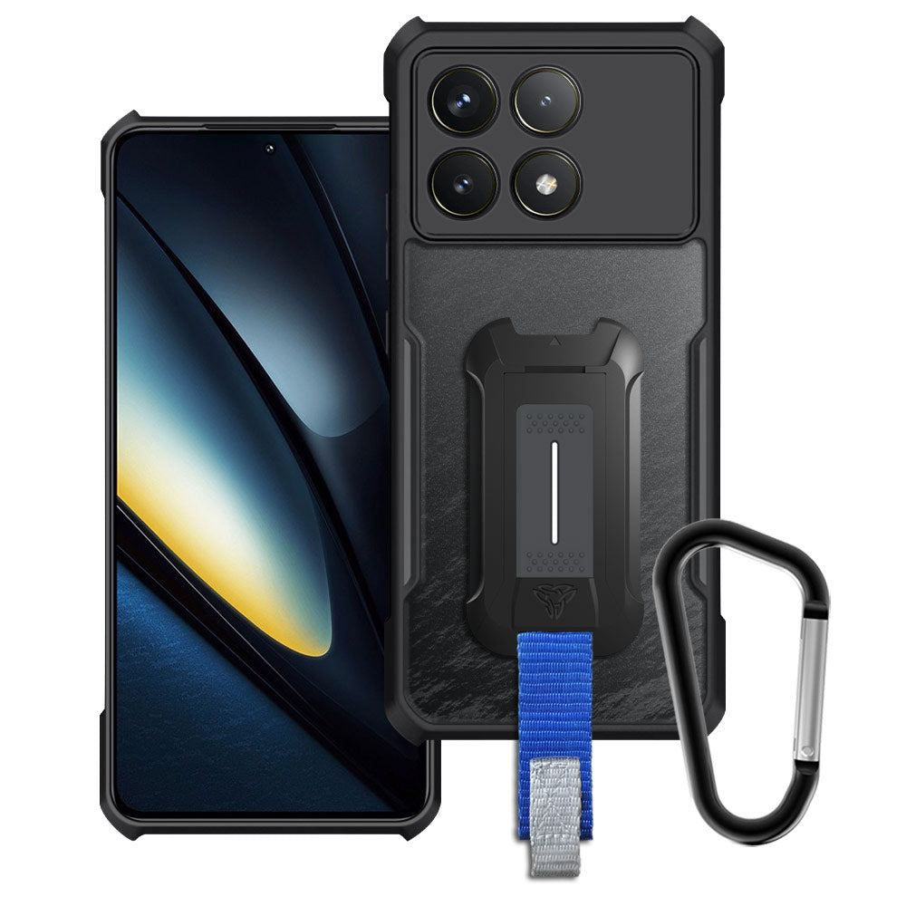 TX-Mi24-PCF6P | Xiaomi Poco F6 Pro Case | Slim Shockproof Case w/ KEY ...