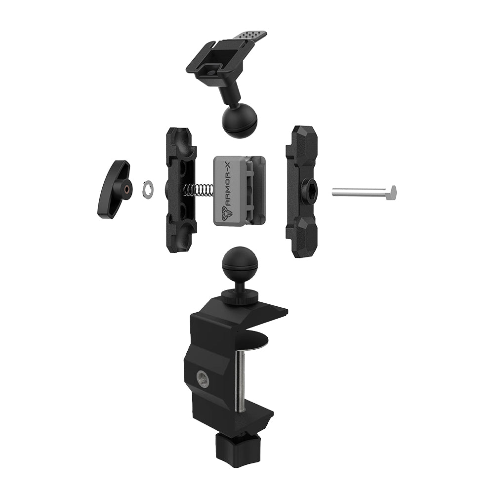 P3T | Heavy-Duty G-Clamp Mount | ONE-LOCK for Tablet – ARMOR-X