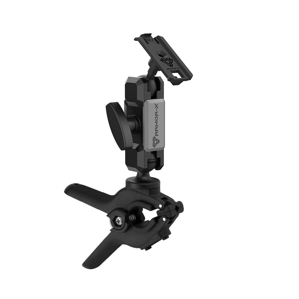 P48K | Tough Spring Clamp Mount | ONE-LOCK for Phone – ARMOR-X