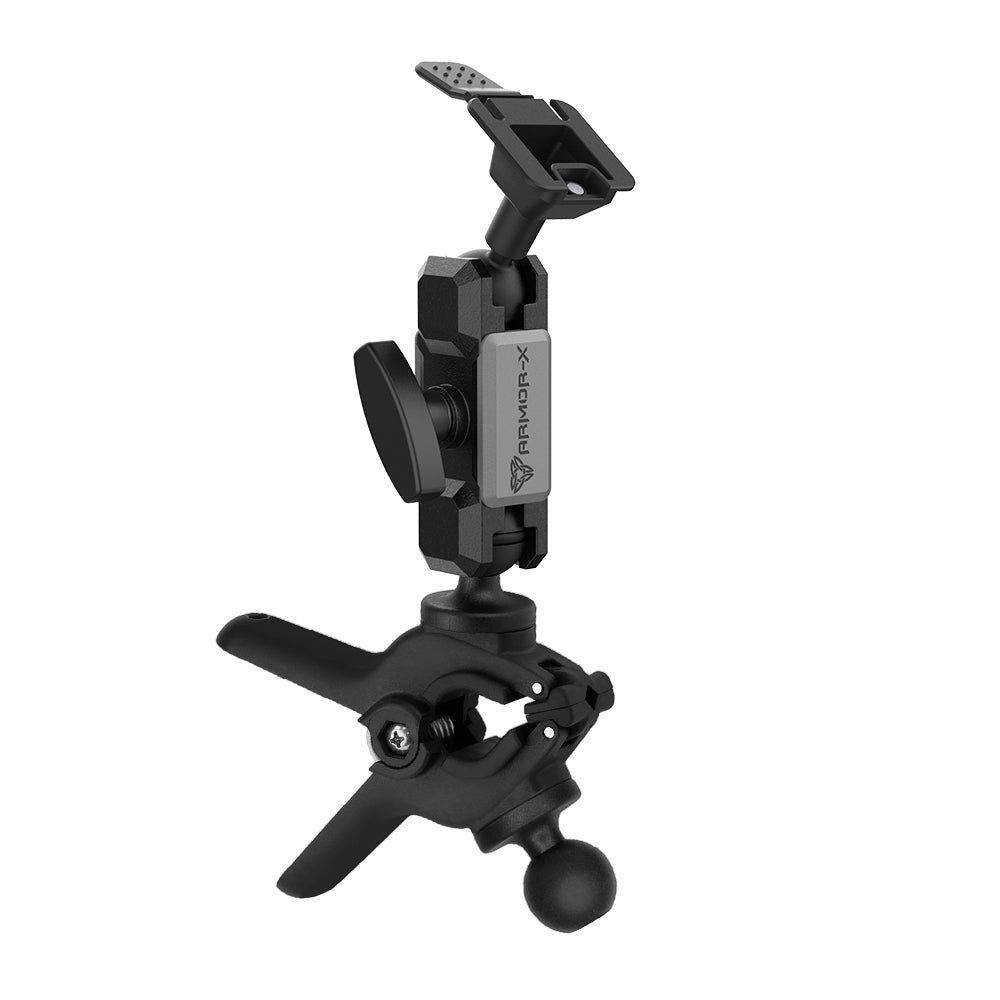 P49T | Dual Ball Tough Spring Clamp Mount | ONE-LOCK for Tablet – ARMOR-X