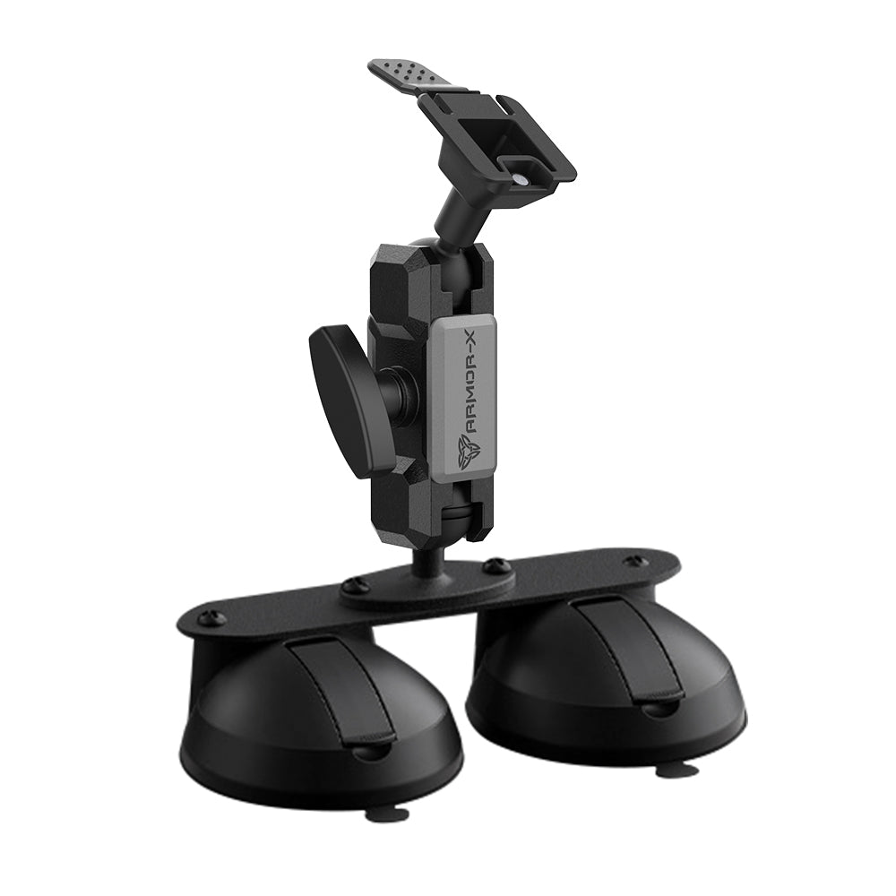 P52T | Glass Double Suction Cup Mount | ONE-LOCK for Tablet – ARMOR-X