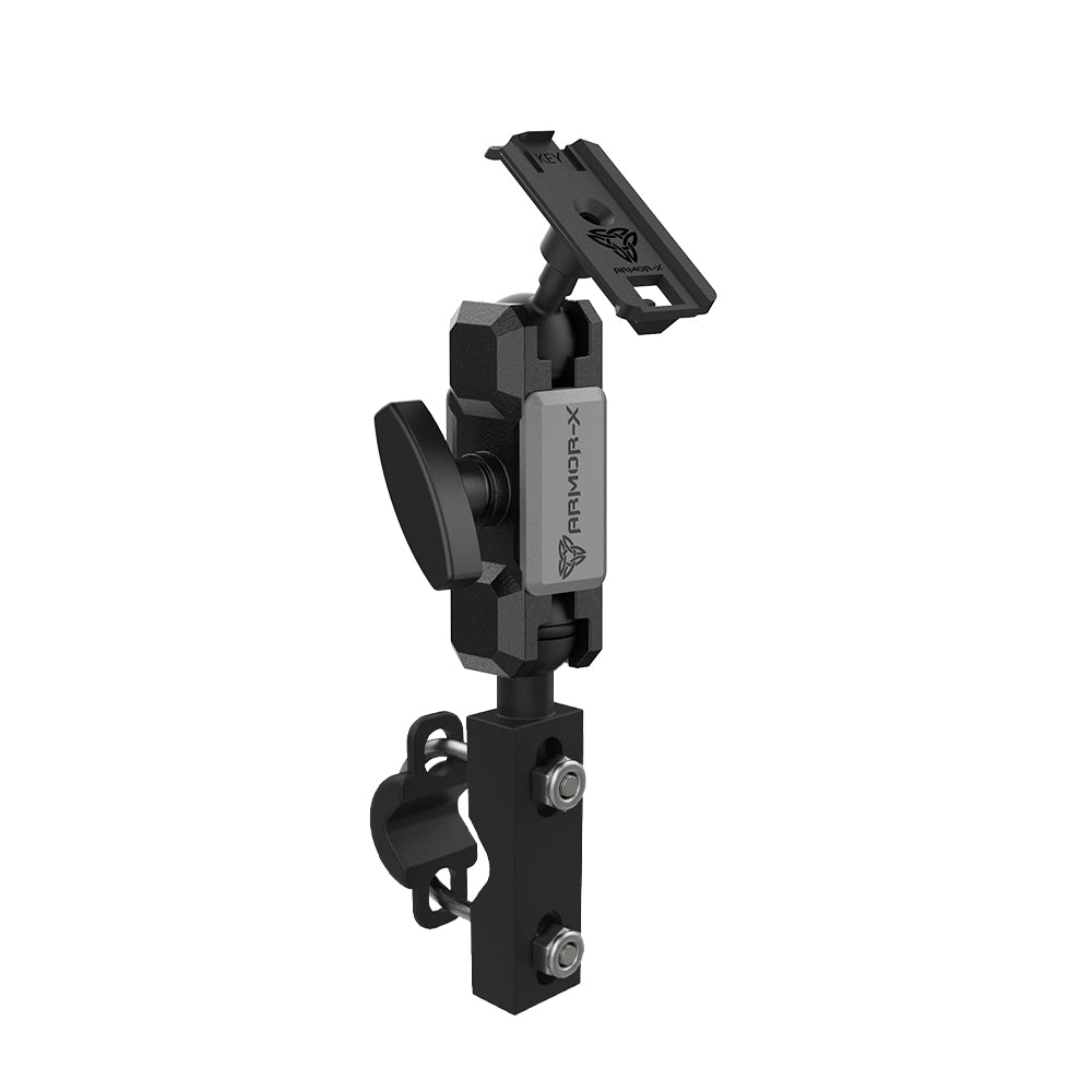 P8K | Heavy-Duty U-Bolt Bar Mount | ⌀12-35mm | ONE-LOCK for Phone – ARMOR-X