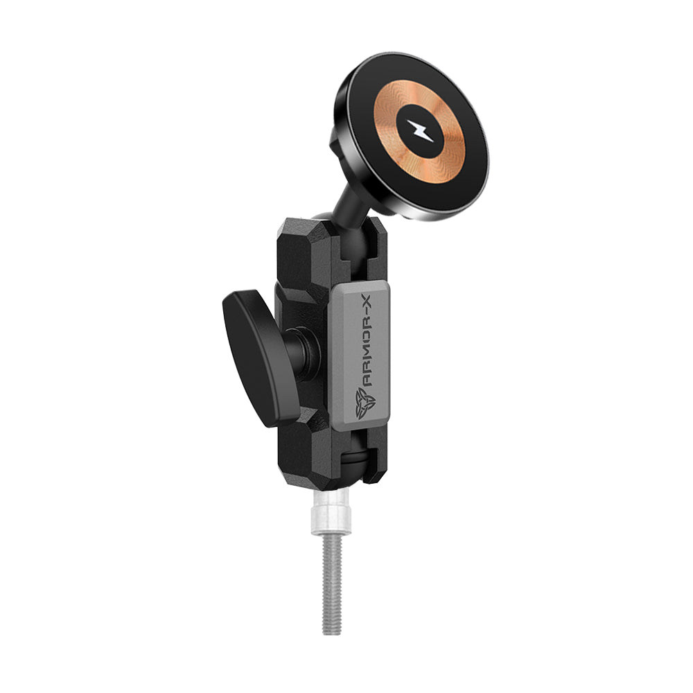 P33MS03 | Heavy-Duty Handlebar MagSafe 15W Fast Charger Mount with M8 ...