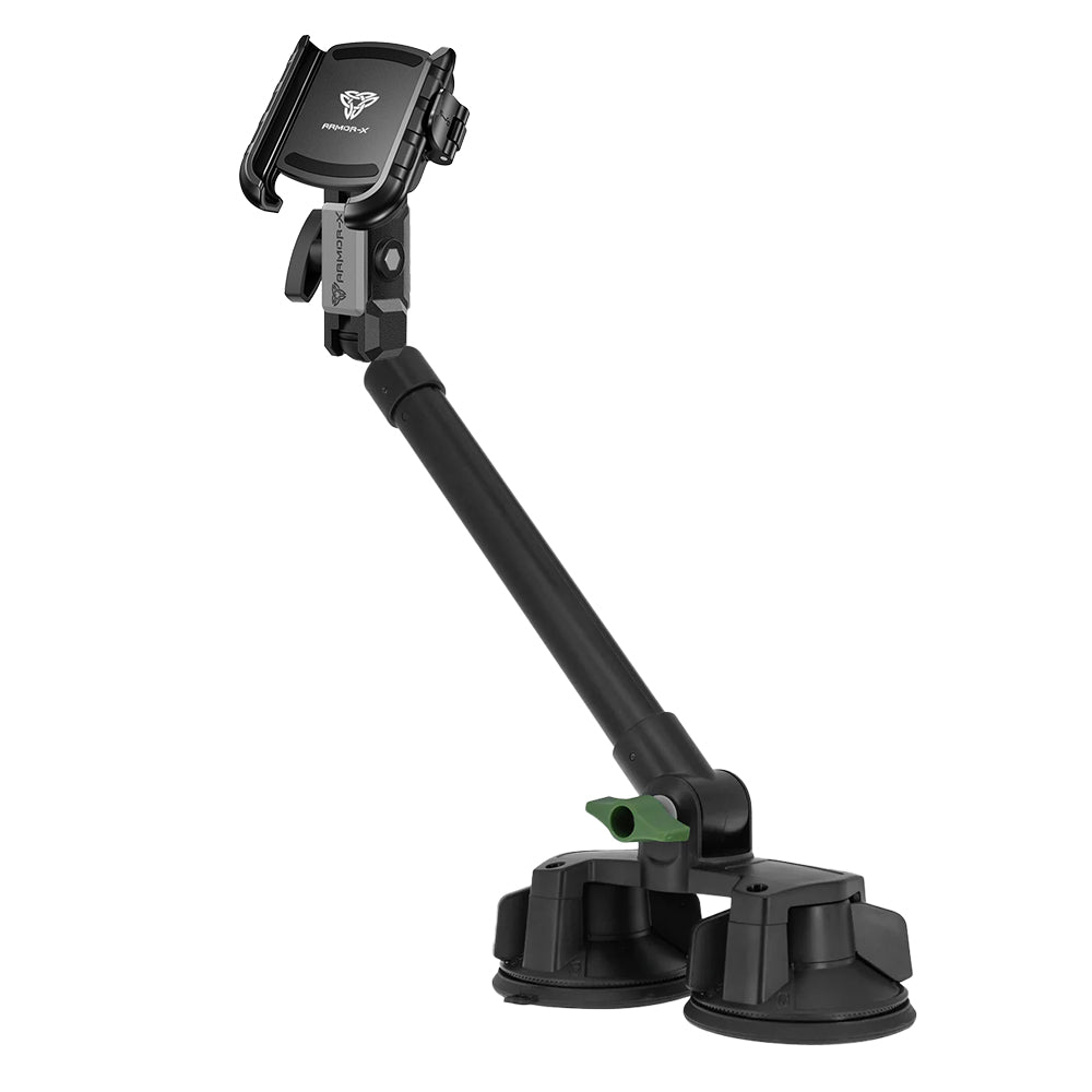 P65UP | Dual Suction Cup Universal Mount with Long Arm | Design for Ph ...