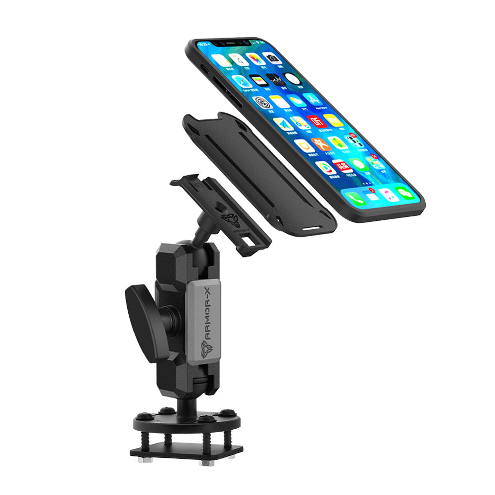 P66K | Drill-Down Dashboard Mount with Backing Plate | ONE-LOCK for Ph ...