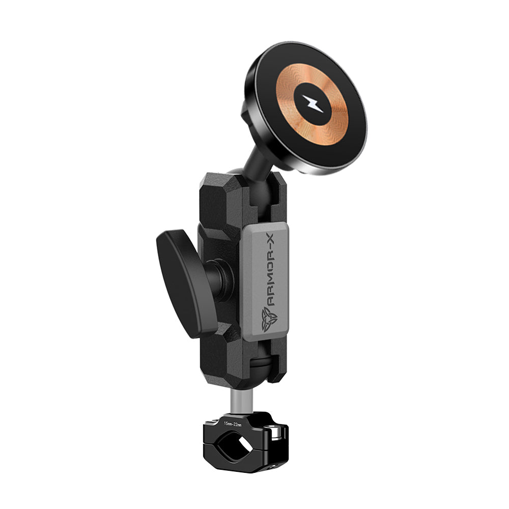 P67MS03 | Bar Clamp Moun | ⌀10-32mm | MagSafe / Pixelsnap 15W Fast Cha ...