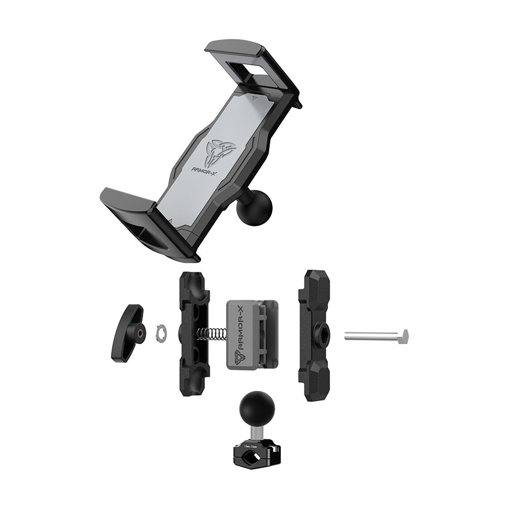 P67UT | Bar Clamp Universal Mount | ⌀10-32mm | Design for iPad, Galaxy ...