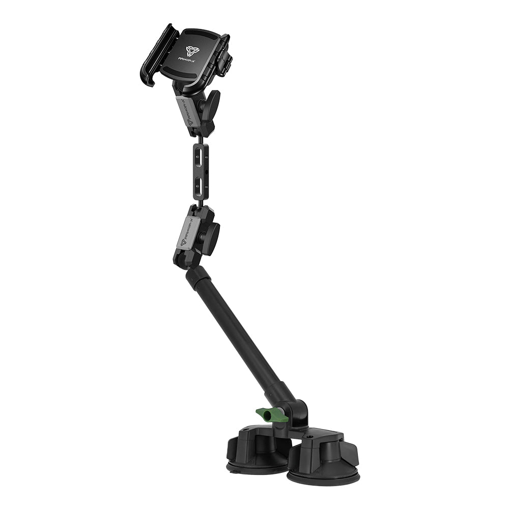 P65UP | Dual Suction Cup Universal Mount with Long Arm | Design for Ph ...