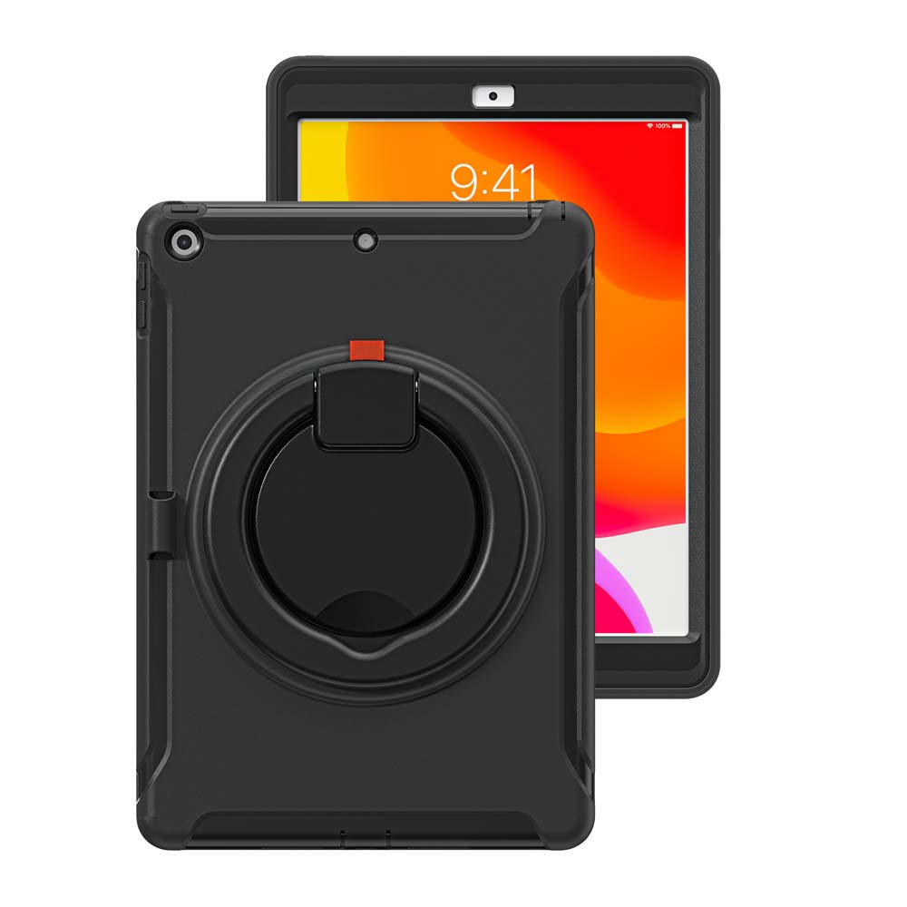 RON-iPad-N4 | iPad 10.2 (9th Gen.) 2021 | Rugged case with kick-stand ...